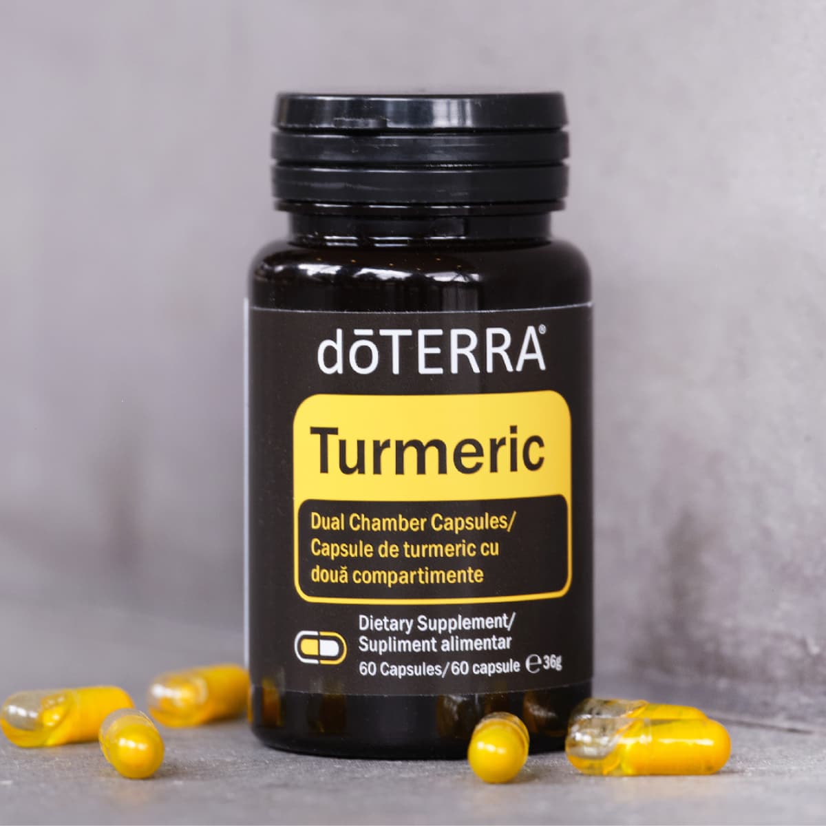 dōTERRA Turmeric Softgels | Wyjątkowe Kapsułki z Kurkumą 60szt